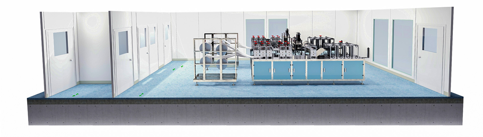 SO 8 suite for the production of PPE and medical devices with design, certification ...